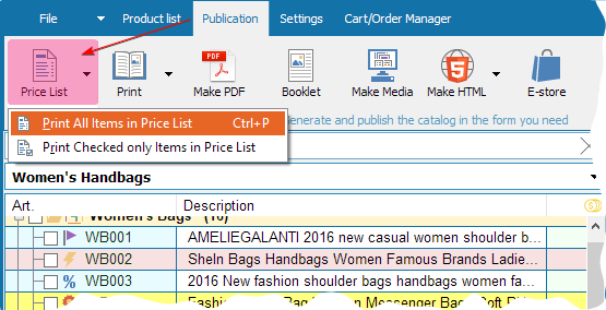 MyBusinessCatalog: Professional Price List Template | Easy & Fast Creation